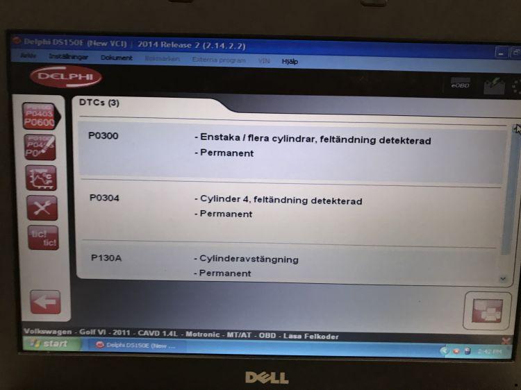 Felkod? | Volkswagen Forum